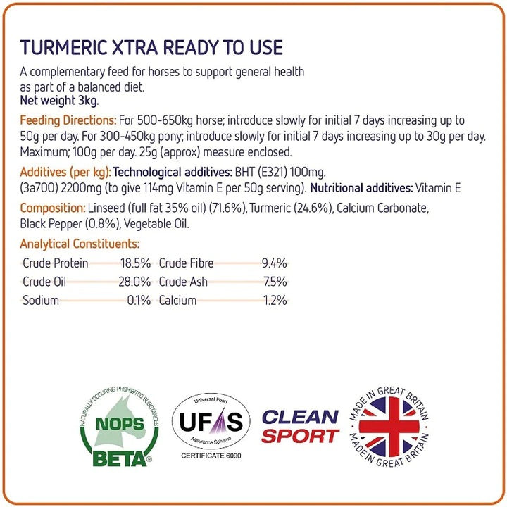 Equine America Turmeric Xtra Powder – Tack Up Equestrian